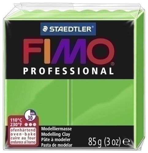 Pasta Modelar Fimo Professional Verde 85 Gr.. Pasta y arcilla para ...